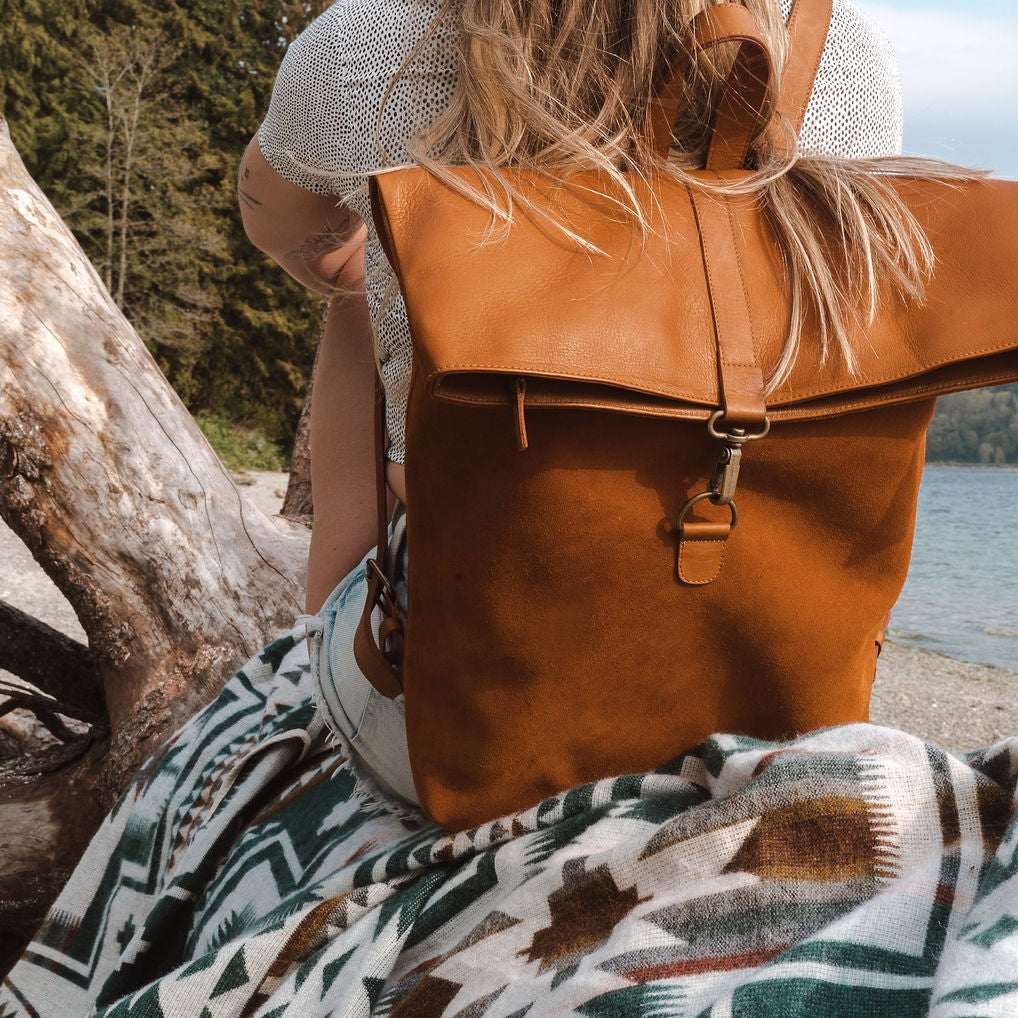 Torres Leather Fold-Over Backpack – Wylde Brigade